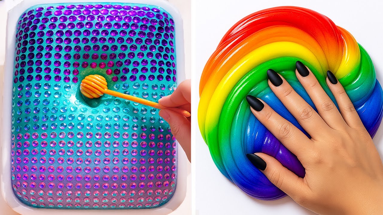 Relaxing Slime ASMR Videos for Sleeping | Satisfying Slime No Talking ...