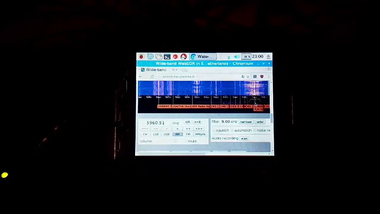 Websdr with Raspberry Pi 3 - YouTube