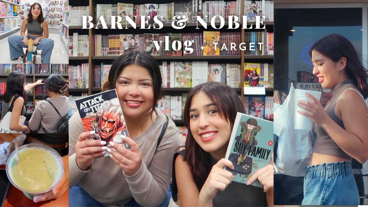 GOING TO BARNES & NOBLE + TARGET VLOG - YouTube