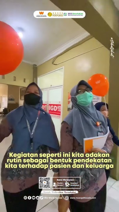 Bagi bagi balon yang rutin dilakukan oleh RSU Wajak Husada - YouTube