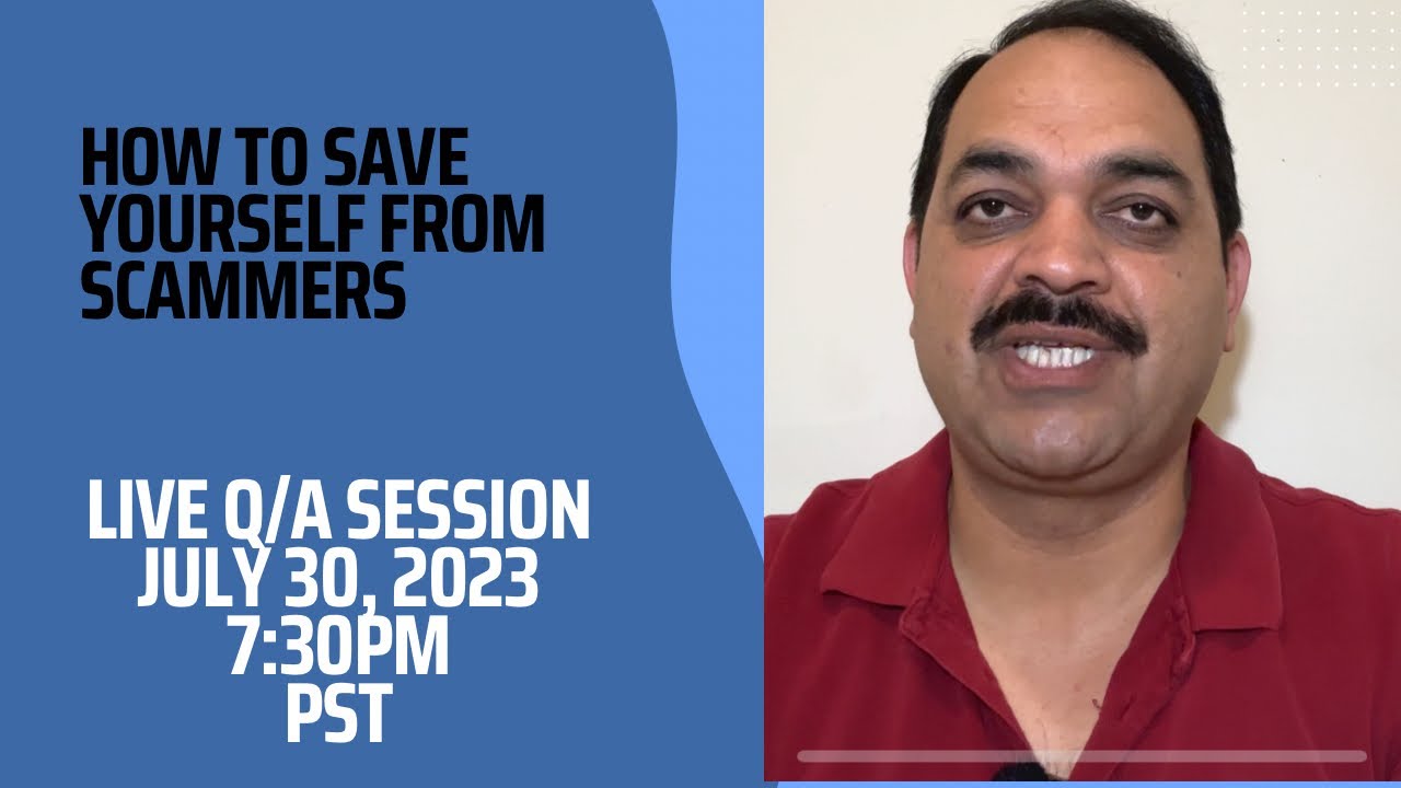 Live Session Questions Answers Youtube Live July 30 2023 PST 7 
