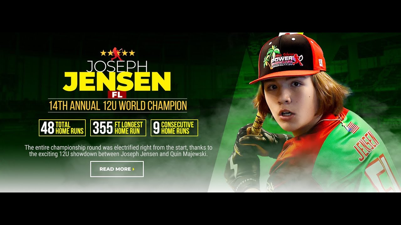 Top Florida Prospect (2027) Joseph Jensen 12U World Champ - 14th POWER ...