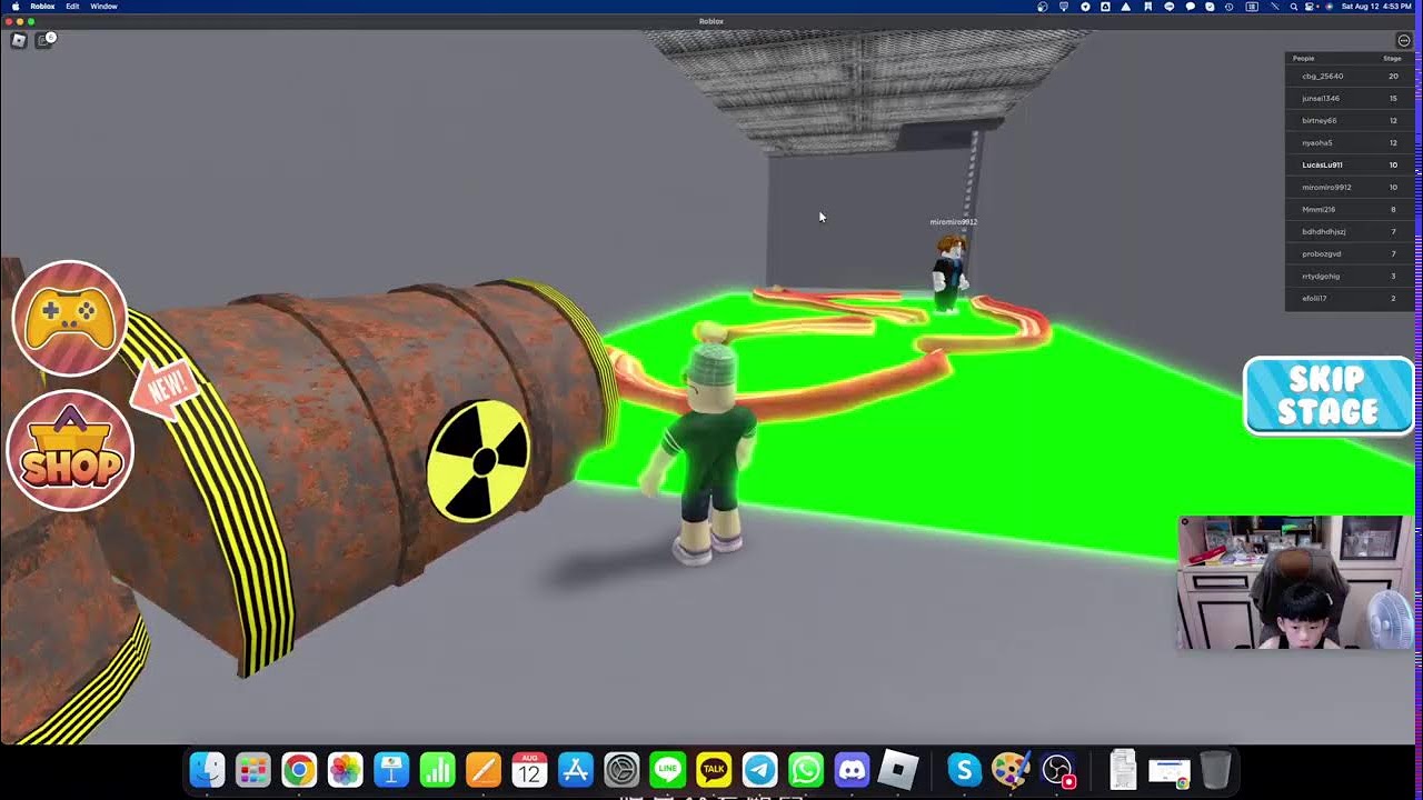 6歲Lucas直播玩Roblox; 6 Year Old Playing Roblox Live - YouTube