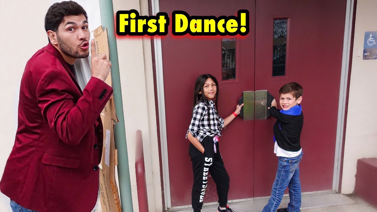 Txunamy and Diezel's First School Dance | Familia Diamond - YouTube