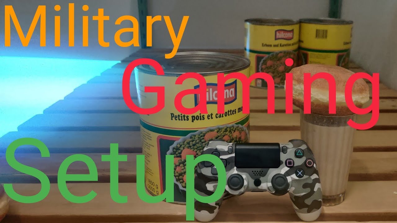 Gaming in Military (Setup Tour) - YouTube