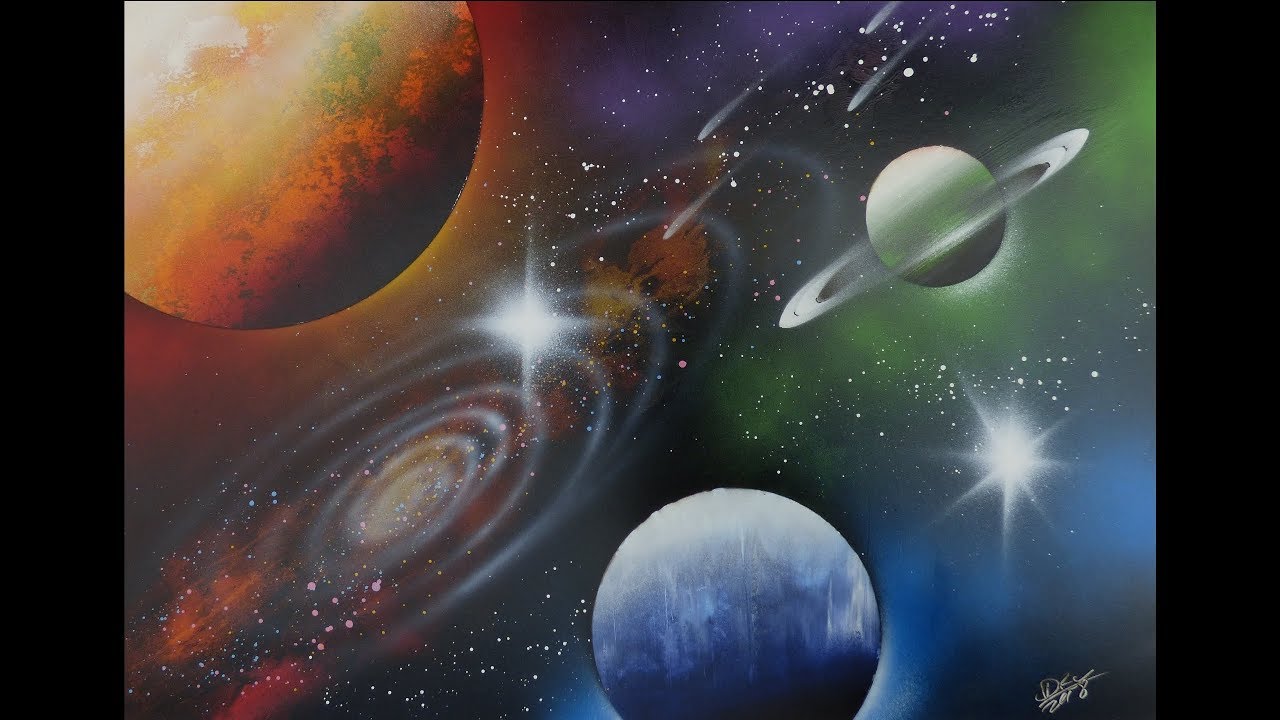 Spray Paint Street Art Space