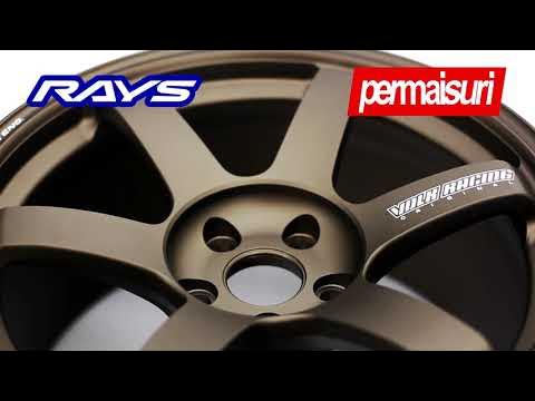 PERMAISURI | Rays Volk Racing TE37 Saga S-Plus - YouTube