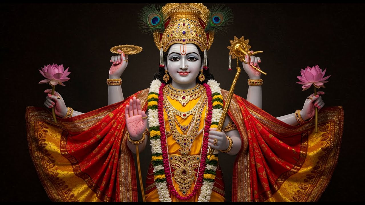 Vishok Shree Vishnu | 5 मिनट में सभी समस्याओं का समाधान | Powerful Vishnu Mantra for Problem ...