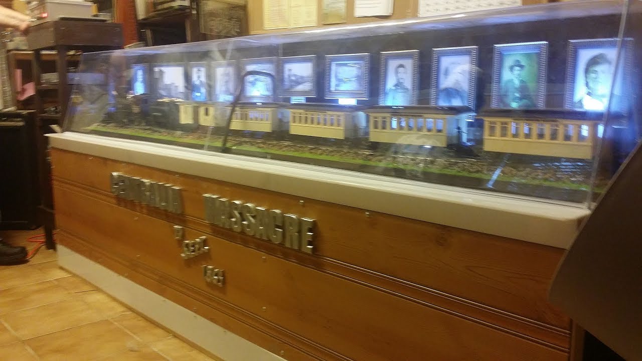 Centralia, MO Train Massacre Civil War Model - YouTube