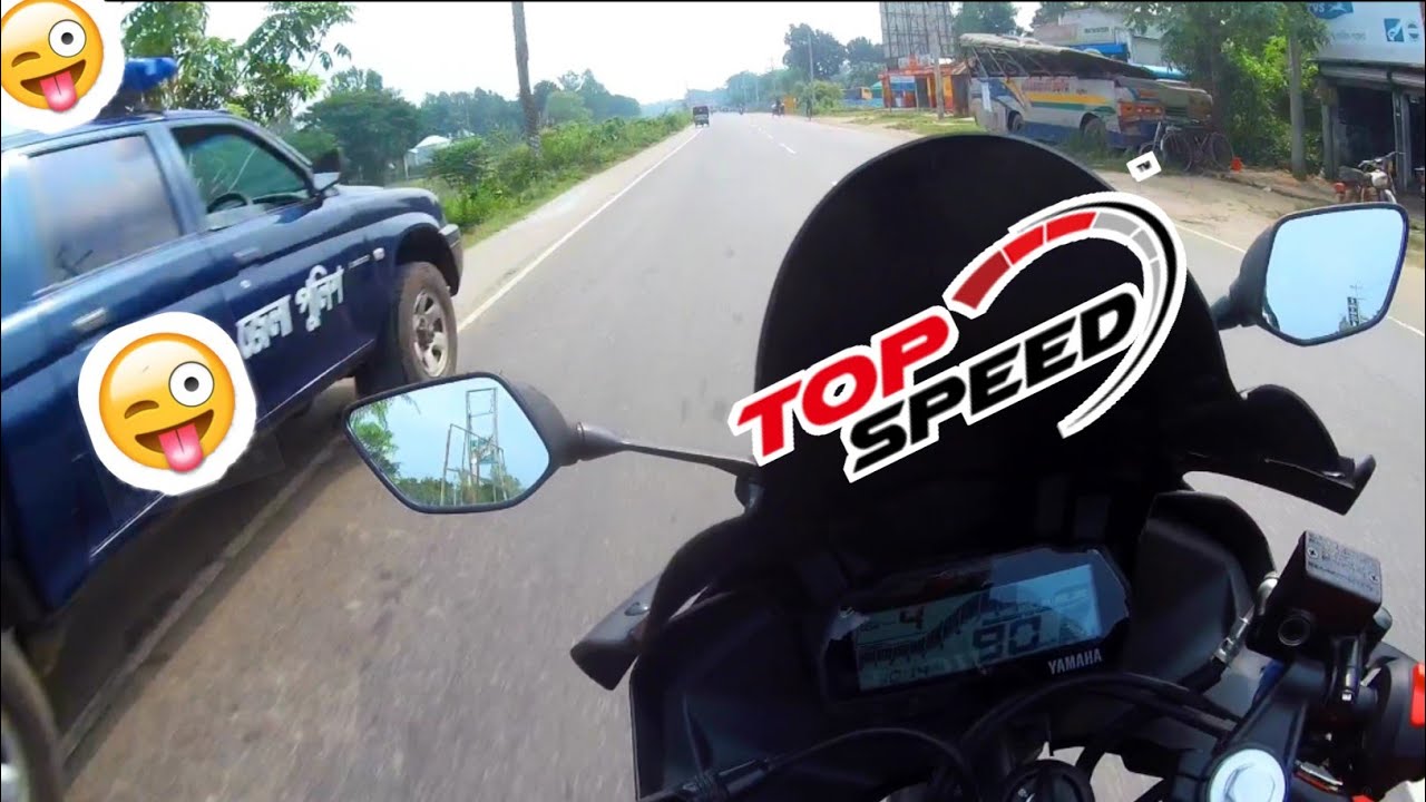 New R15 v3 Red top speed with Rpm lock | আরওয়ান 5 এর টান দেখুন | R15 ...