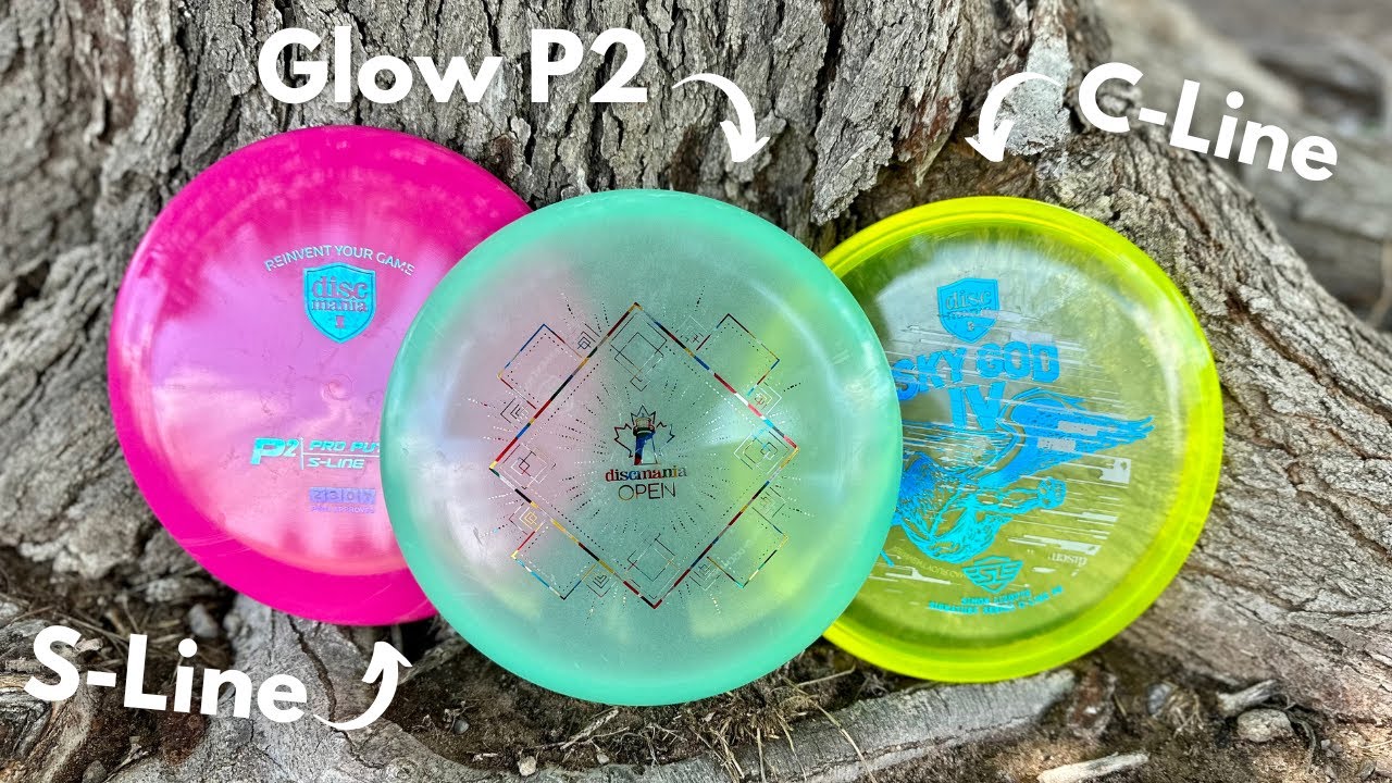 Discmania P2 Review //Glow P2 v. S-line P2 v. Sky God 4 // Does it ...