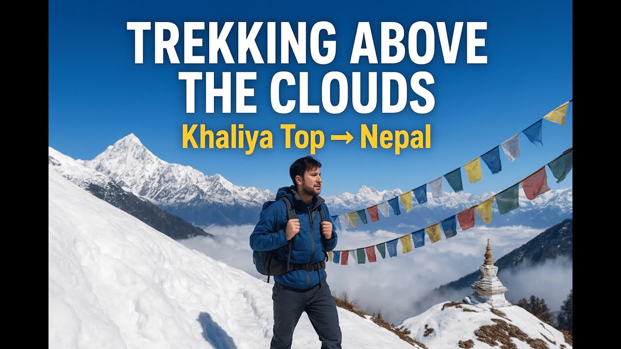 Trekking Above the Clouds | Khaliya Top Snow Trek, Dharchula & Nepal ...