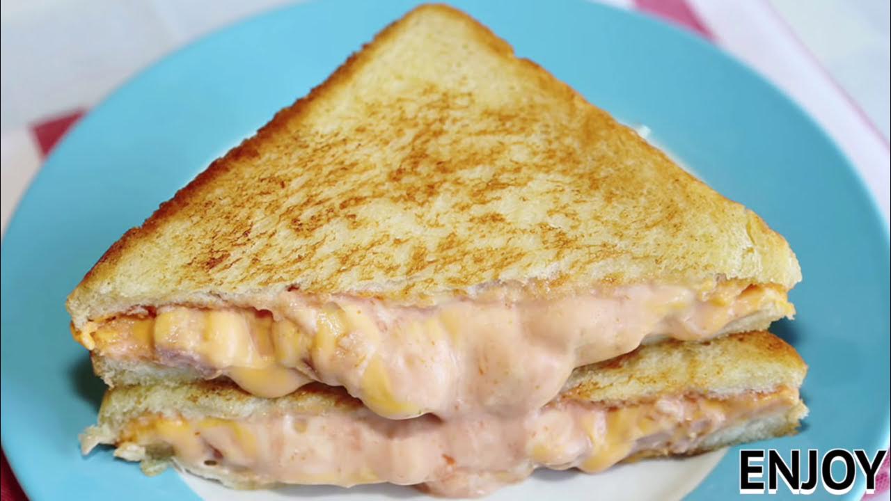 Sandwich Recipes : Sausage Grilled Cheese Sandwich Recipe - YouTube