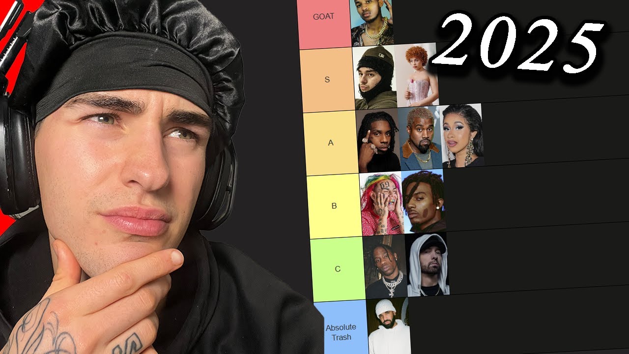 Sench Ranks Rappers of 2025 - YouTube