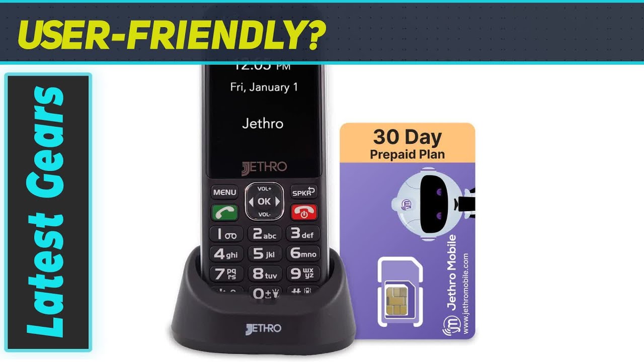 Jethro SC490 4G Cell Phone for Seniors | Honest Review and Features ...