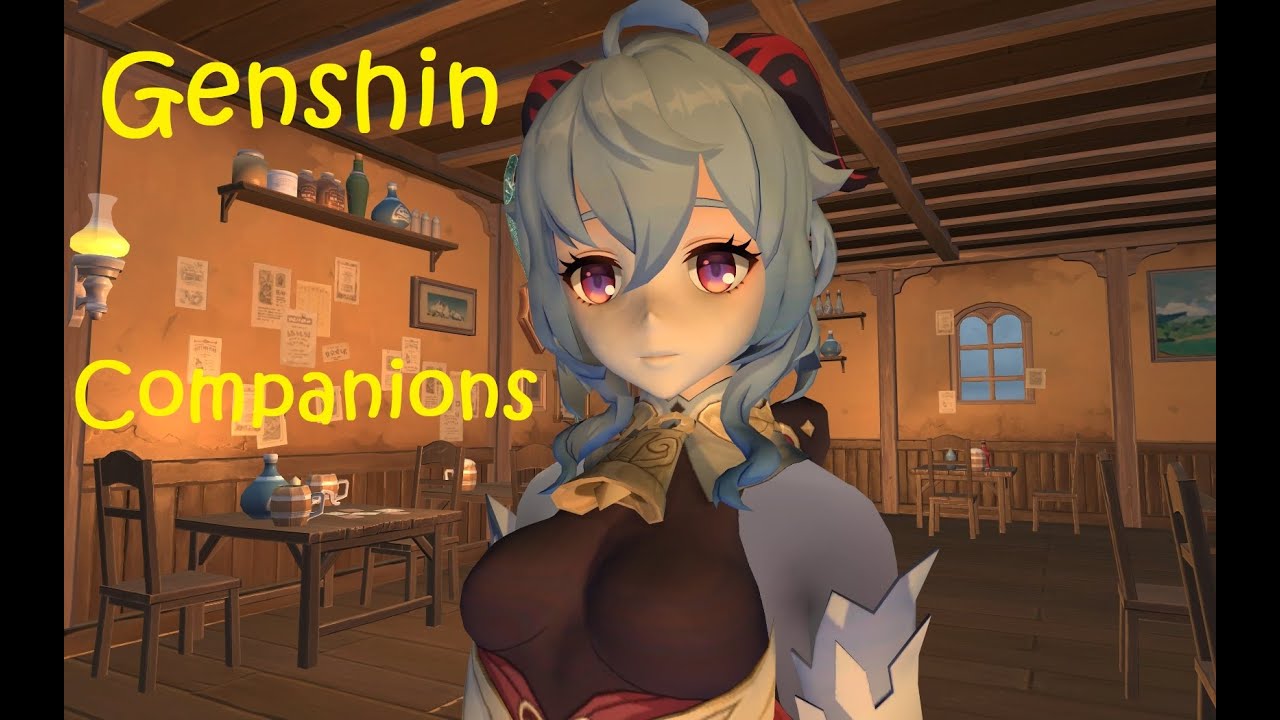 SKYRIM MOD Genshin Companions in Genshin World - YouTube