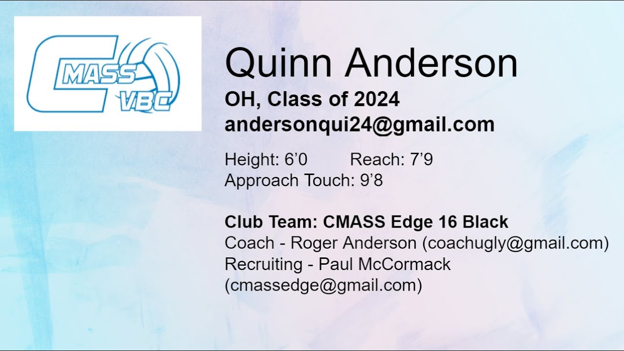 Quinn Anderson 6'0 OH | 9'10 Approach | Class of 2024 - 5/15-16 NEAAU ...
