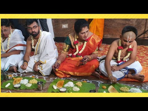 BRAHMOPADESHA FUNCTION/ಬ್ರಹ್ಮೋಪದೇಶ ಕಾರ್ಯಕ್ರಮ - YouTube