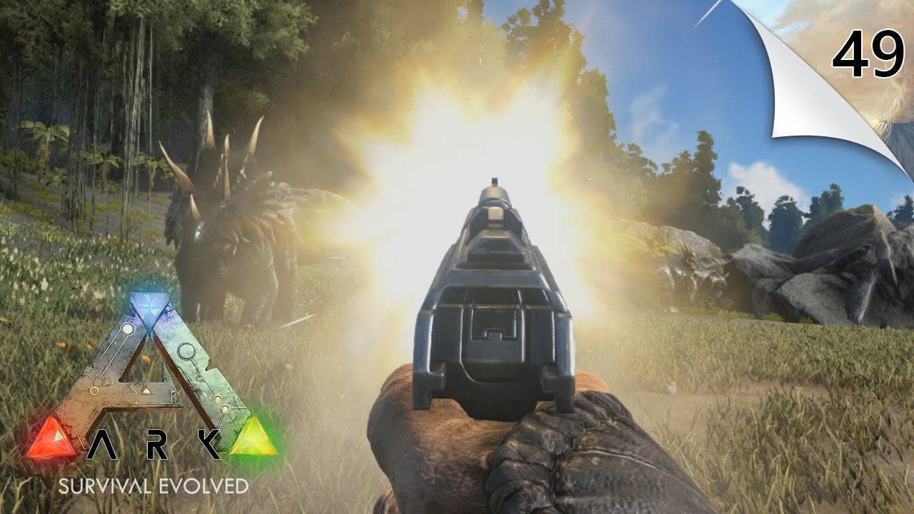 ARK: Survival Evolved | #049 | Weapons of Okay Destruction - YouTube