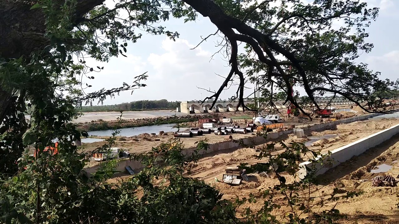 Trichy mukkombu dam project...... - YouTube