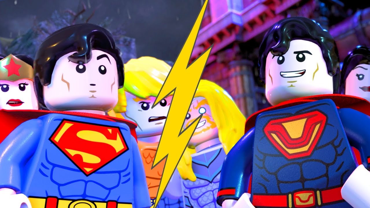 LEGO DC Super-Villains Part 1 Meet The New Justice Team! Lex Quinn ...