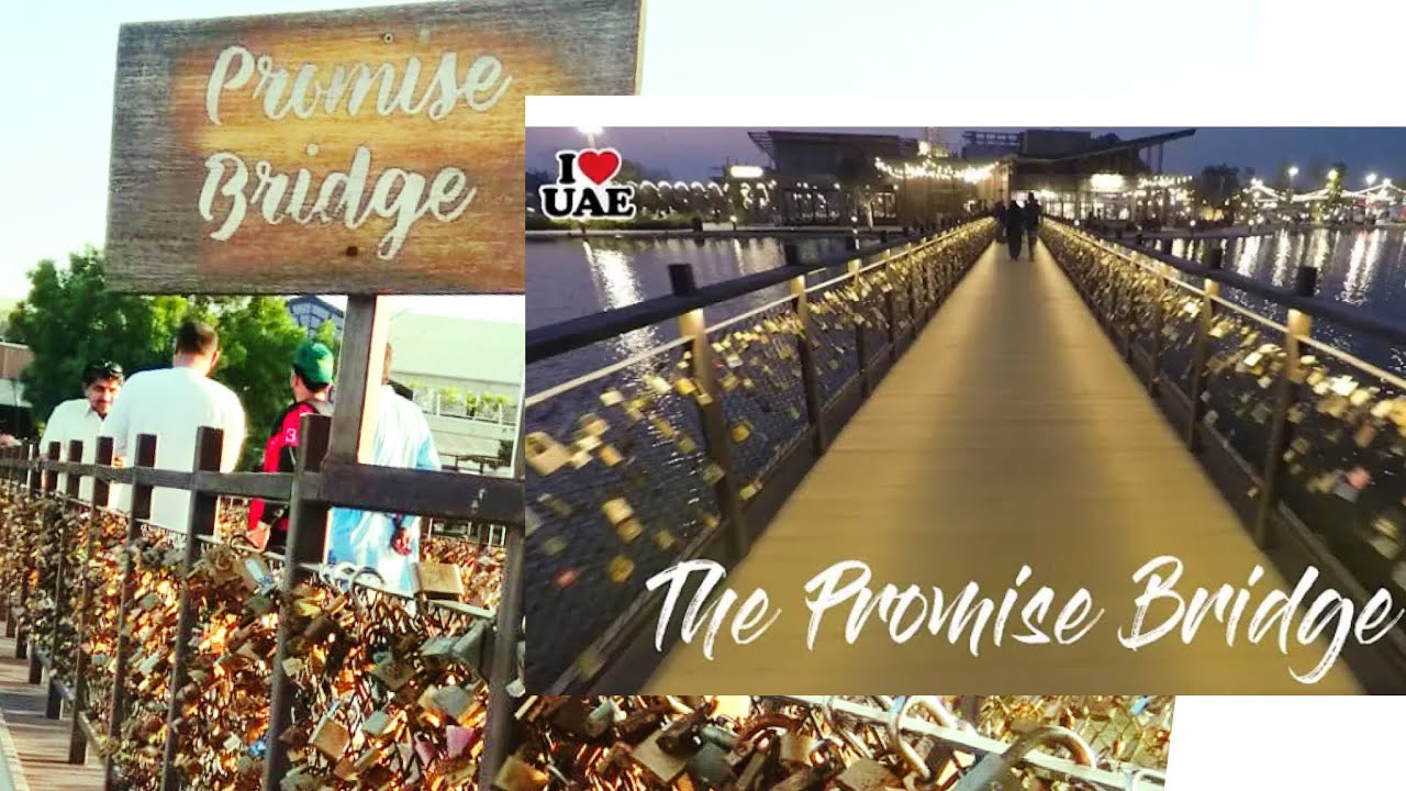 Love Lock Bridge Dubai | Promise bridge | Last Exit | Al khawaneej walk ...
