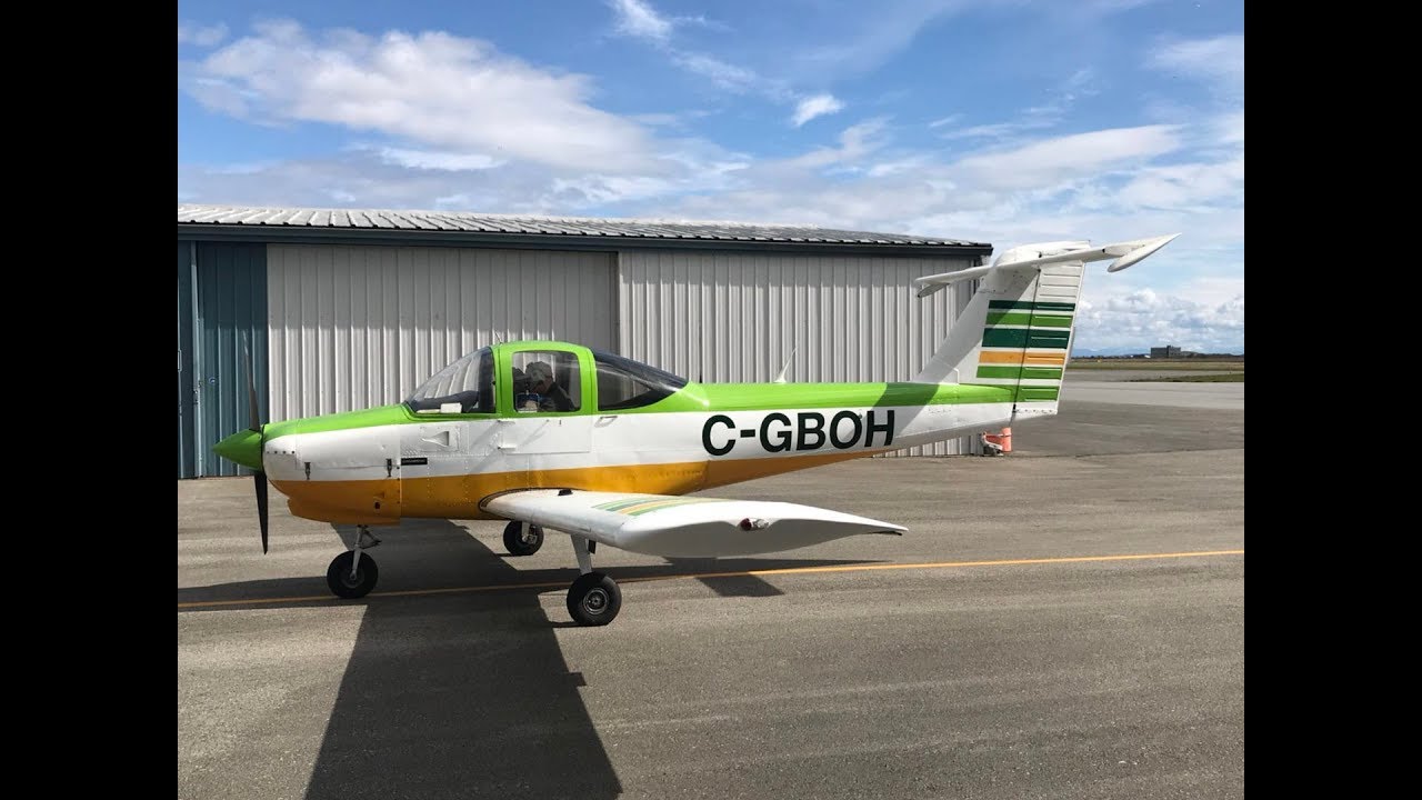 My 1st flight in the Piper Tomahawk - YouTube
