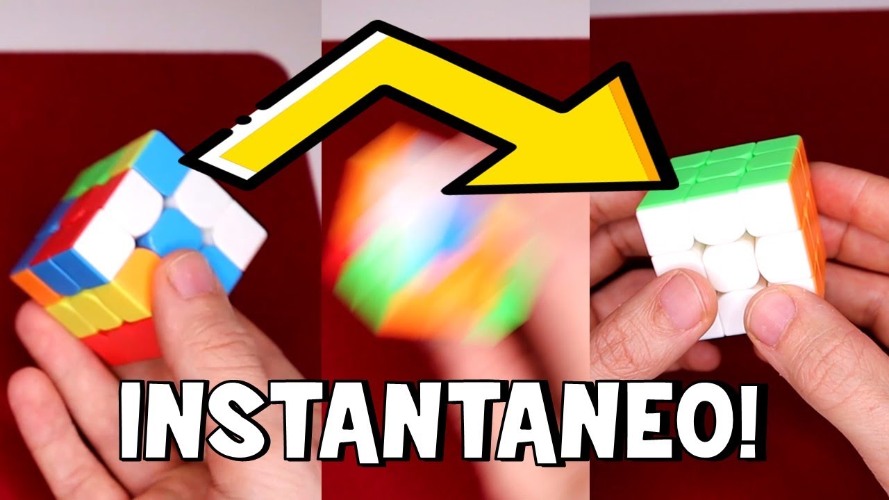 MAGIA INSTANTANEA COL CUBO DI RUBIK! SHAKE SOLVE CUBE FIX by Ale Magix ...