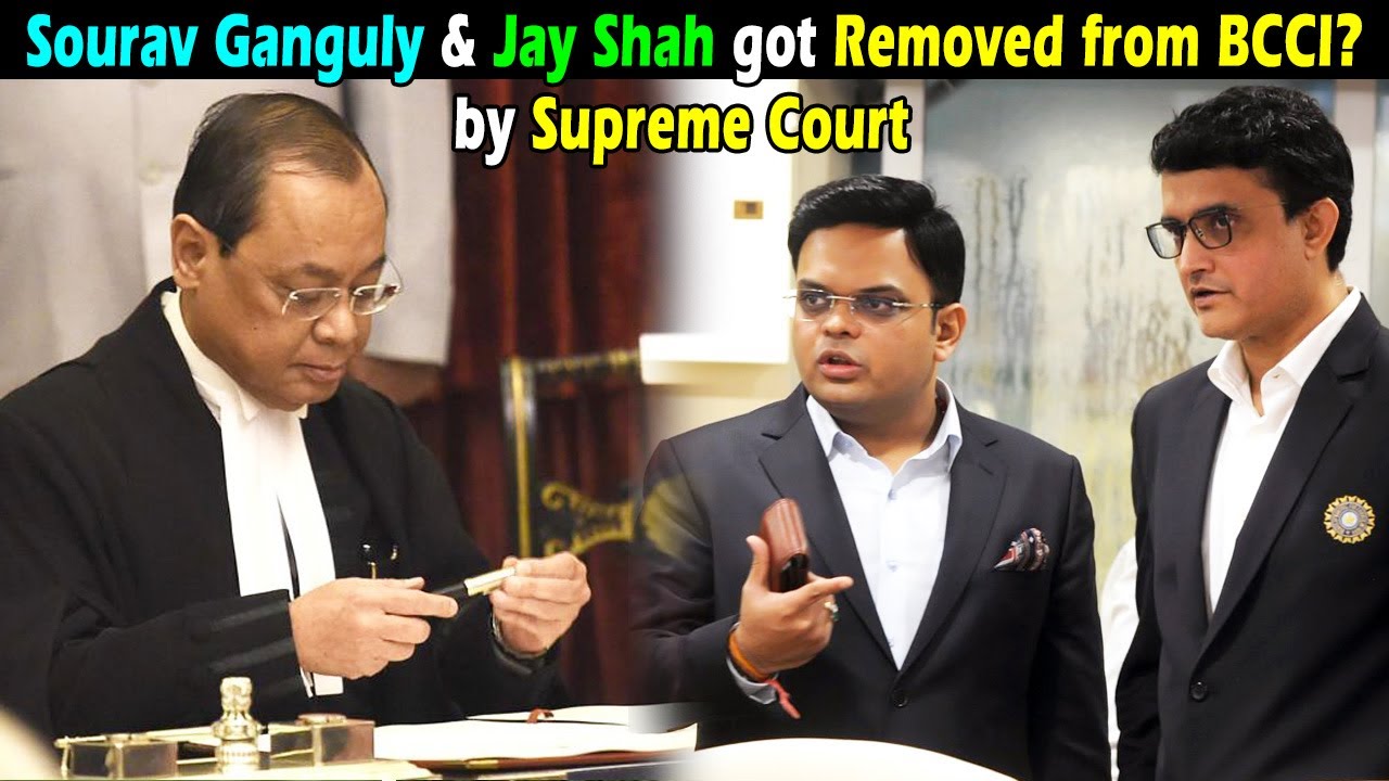 Sourav Ganguly and Jay Shsh has to leave BCCI chair order by Supreme ...