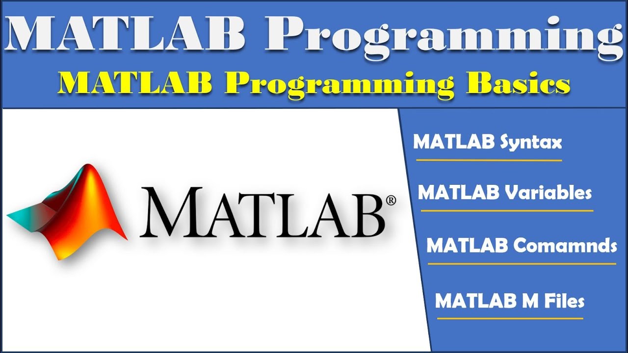 Matlab Programming Matlab Programming Basics Matlab Syntax Matlab