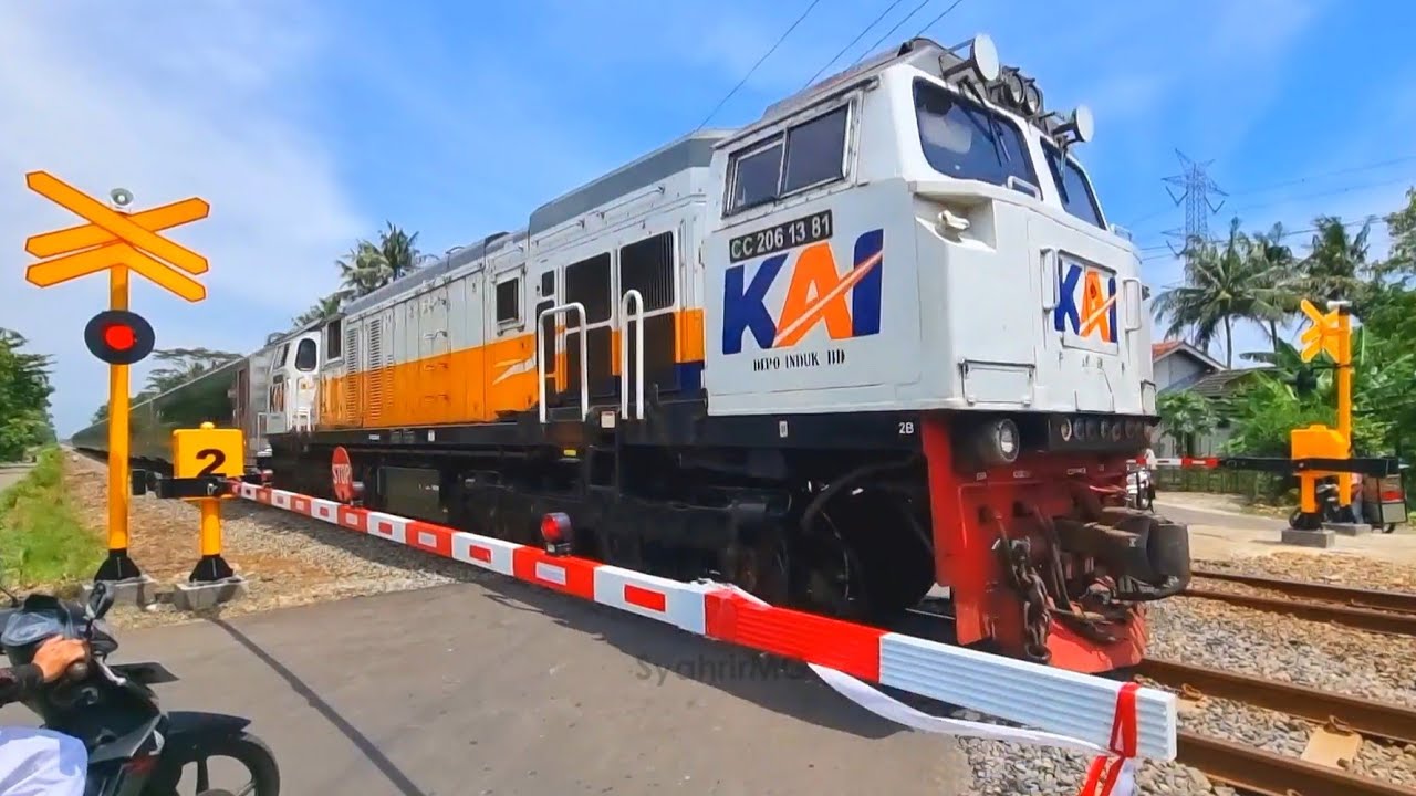 3 Perlintasan Kereta Api Baru Kuning | Palang NIPPON x KYOSAN | WANTECH ...