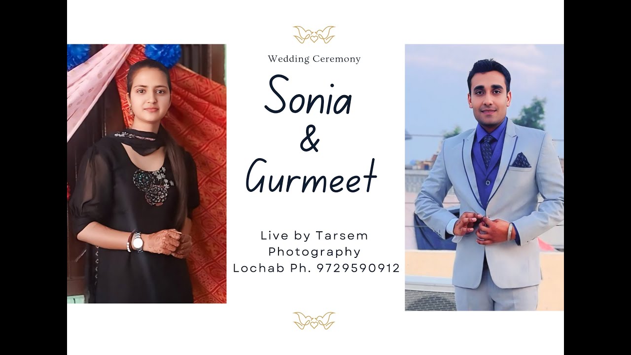 Sonia & Gurmeet Wedding Ceremony Live by Tarsem Photography Lochab Ph ...