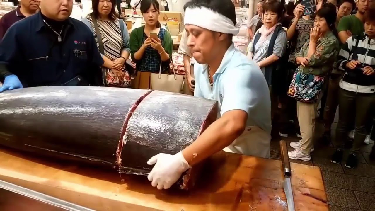 Japanese Street Food - LIVE FUGU PUFFERFISH Puffer Fish Japan by BOB ...