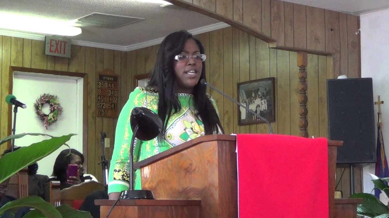 Pastor Tony Reddick "New Shiloh Baptist Church" Sis Battiste - YouTube