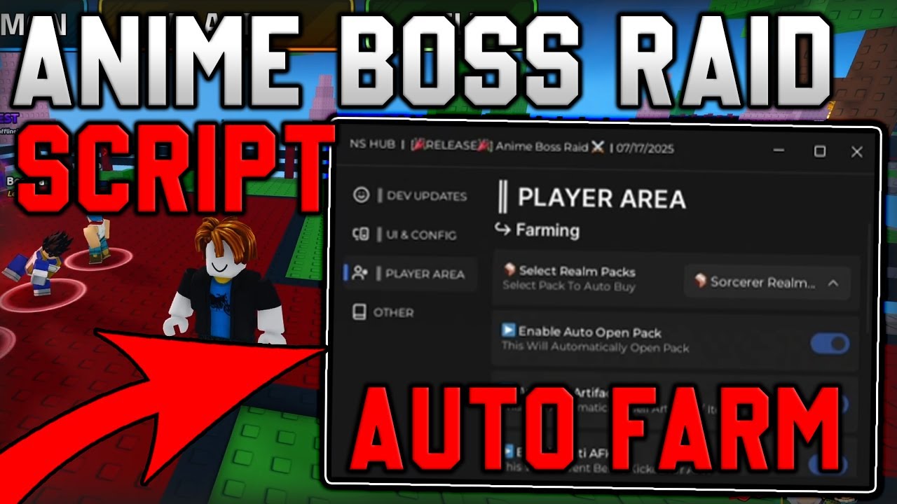 [🎉RELEASE🎉] Anime Boss Raid Script Auto Farm And Infinite Coins (Roblox ...