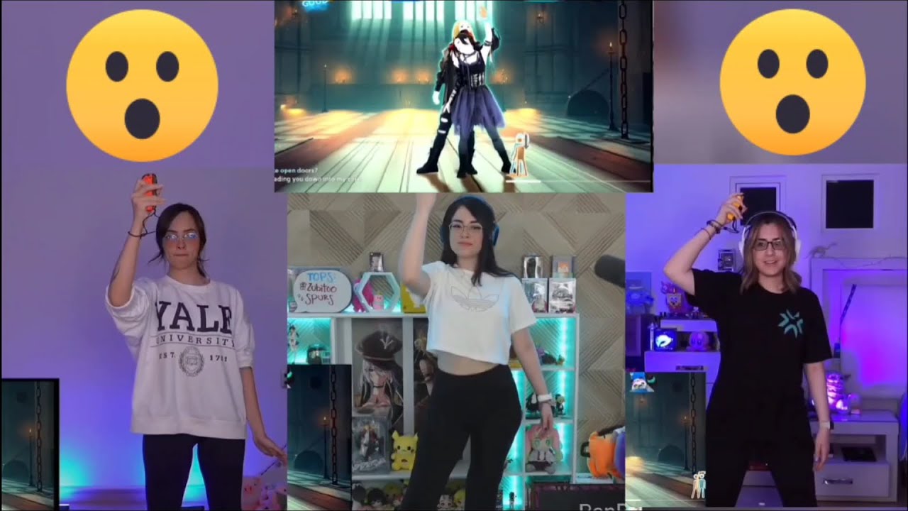 Rociodta,Vicky Palami y Renrize bailando 😮 - YouTube