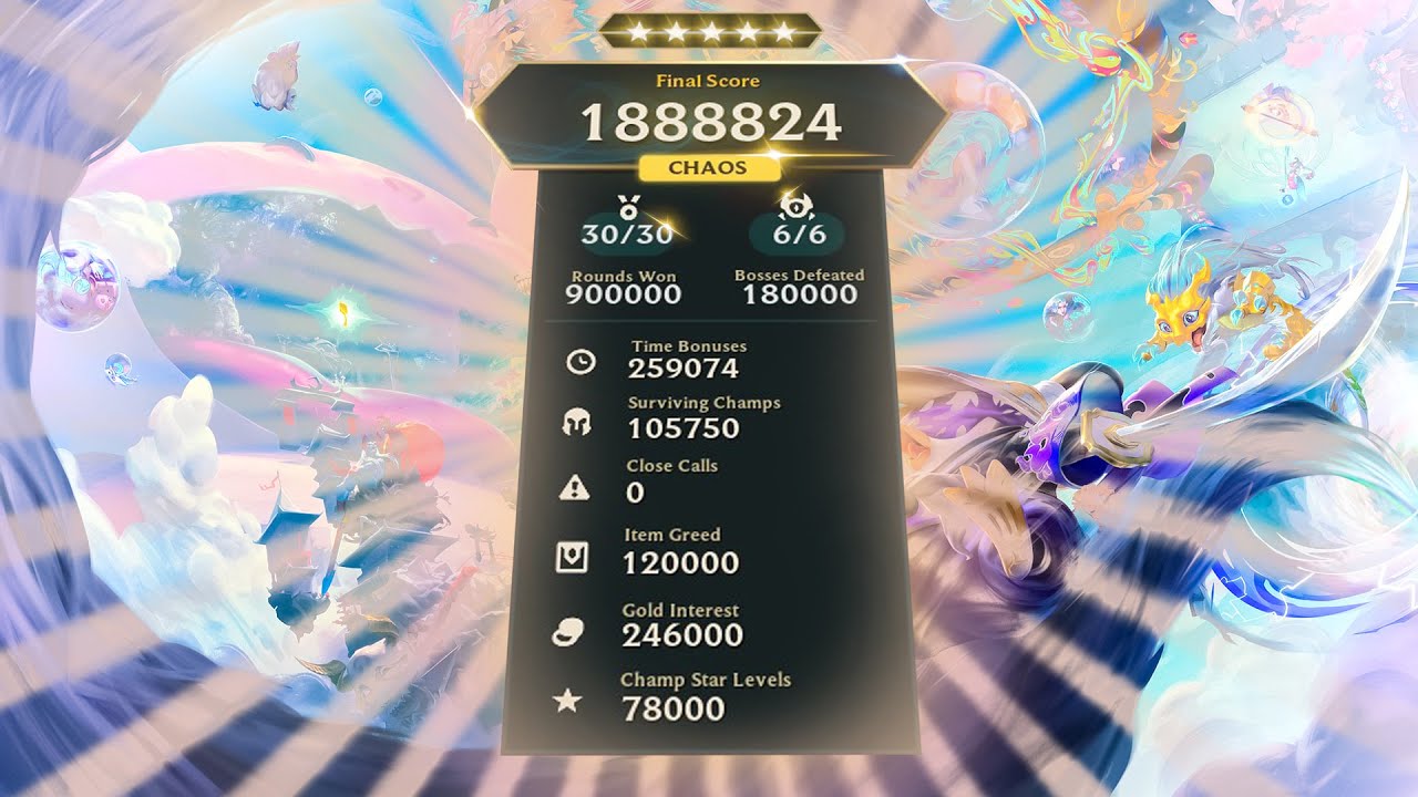 ! WORLD FIRST ! TFT TOCKER'S TRIALS CHAOS PERFECT 30/30 - YouTube