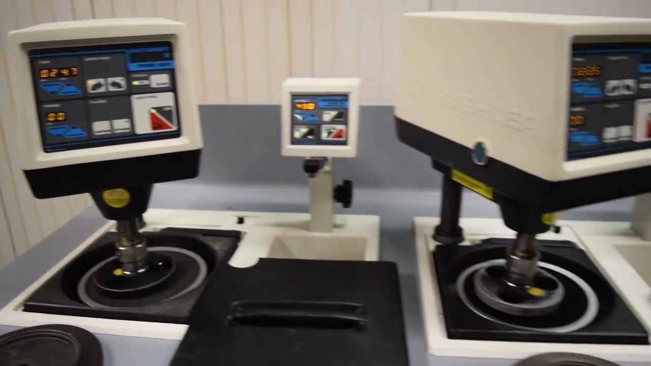 Buehler 3 Spindle Polisher Grinder with 3 AutoMet 2 Power Heads for ...