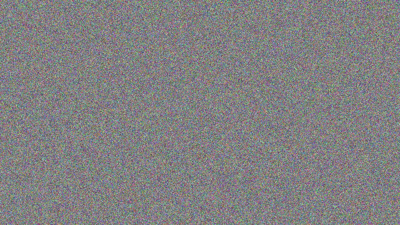 [1280x720@1] Random Noise - YouTube