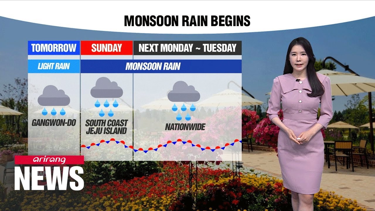 [Weather] Hot spells continue tomorrow Monsoon rain on Sunday - YouTube