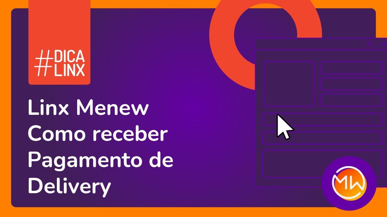 Linx Menew - Como receber pagamento de delivery no menu PDV - YouTube