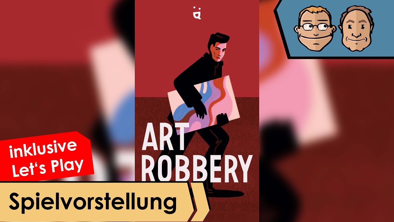Art Robbery – Brettspiel – Spielvorstellung mit Let's Play - YouTube