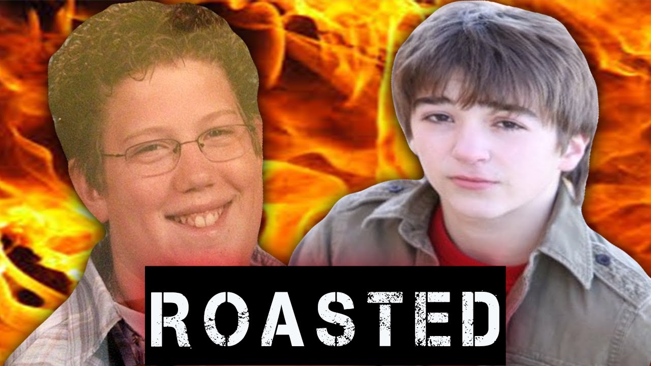 ROASTING OUR CRINGY PICTURES W/ REACT CAST - YouTube