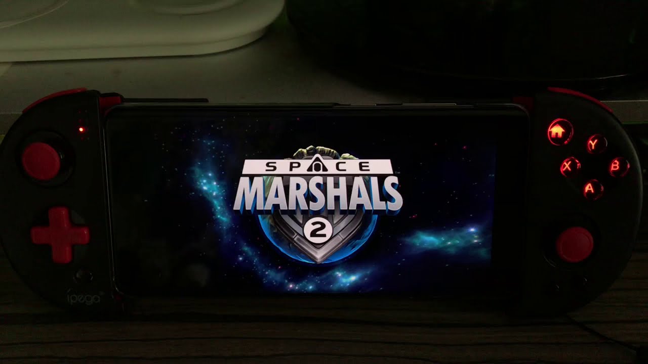 Ipega red knight 9087s retractable controller S10 plus Space Marshals 2 gameplay - YouTube