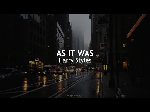 Harry Styles - As It Was (Letra en Inglés y Español)