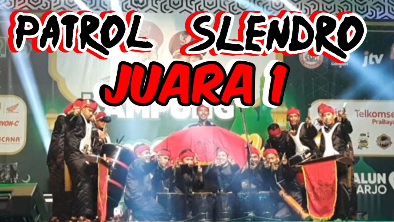 SLENDRO PATROL LOMBA DI KAMPUNG RAMADHAN ALUN ALUN SIDOARJO 2023 - YouTube