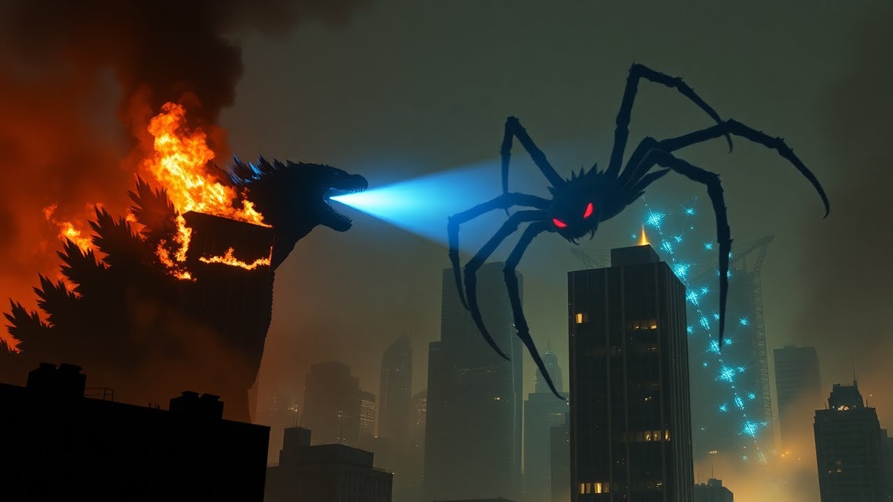 Godzilla vs Giant Spider Monster Epic Battle Breakdown & Who Could Win ...
