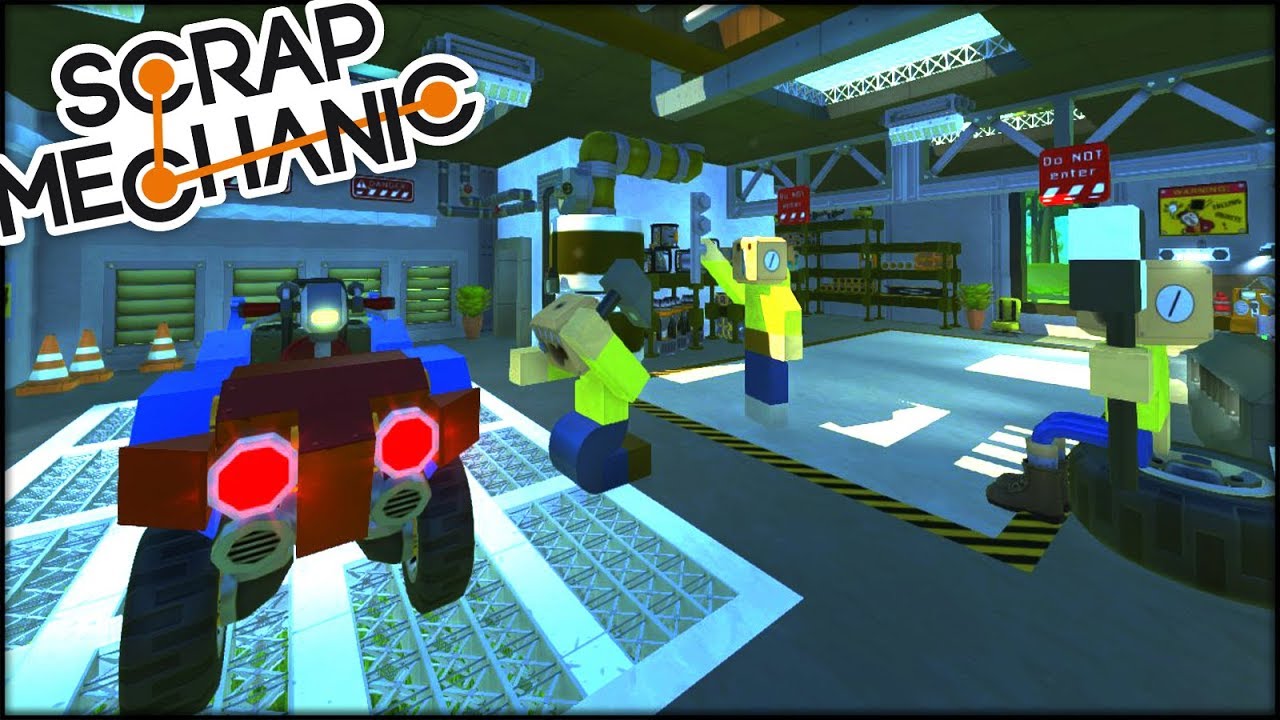 Scrap Mechanic | Am dus ATV-ul la service! - YouTube