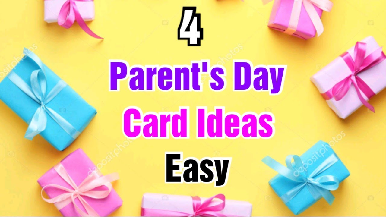 4 Amazing DIY Parent's Day Gift Ideas | Happy Parents Day Crafts ...