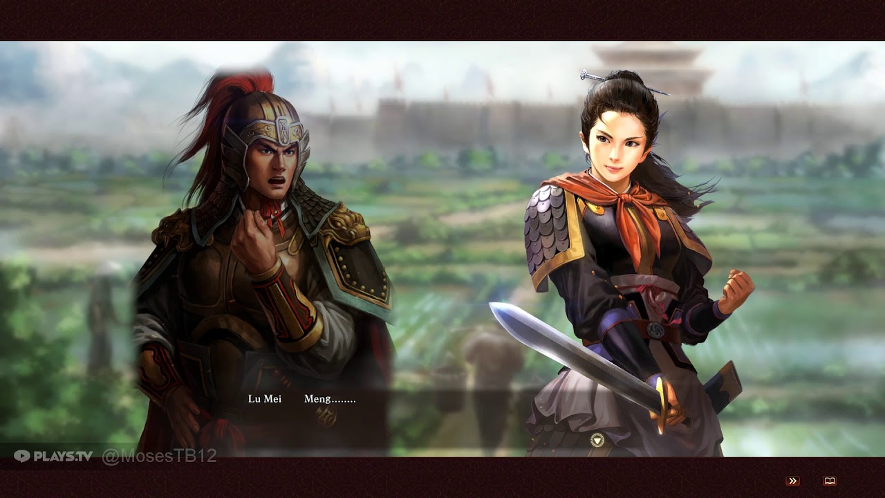 ROTK13 Custom Events/Stories - Lu Meng marries Lu Mei - YouTube